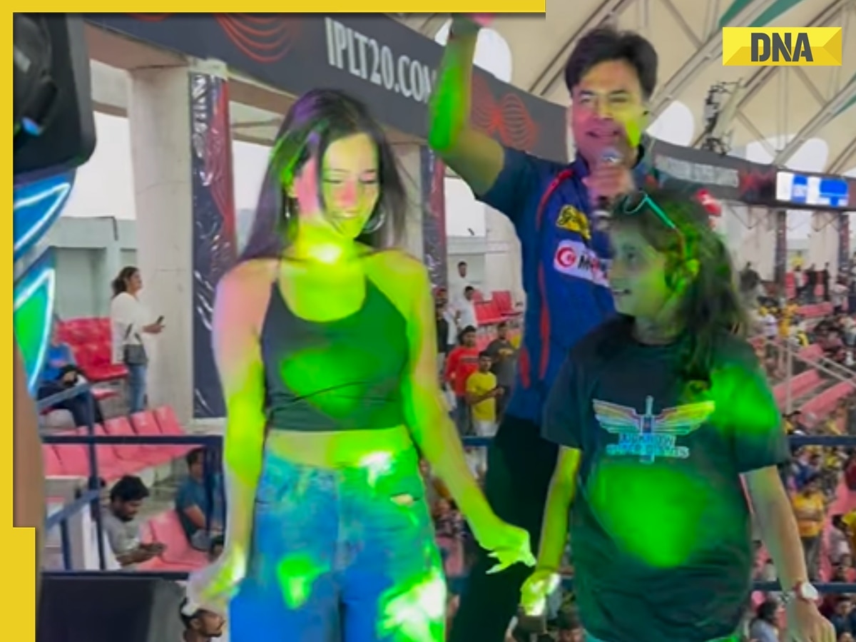 Watch: Girl dancing during IPL match in Lucknow stadium goes viral