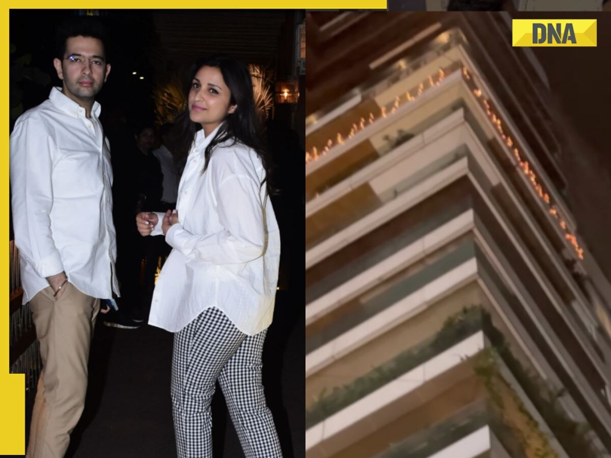 Watch: Parineeti Chopra's Bandra home decked up with lights ahead of her rumoured engagement ...