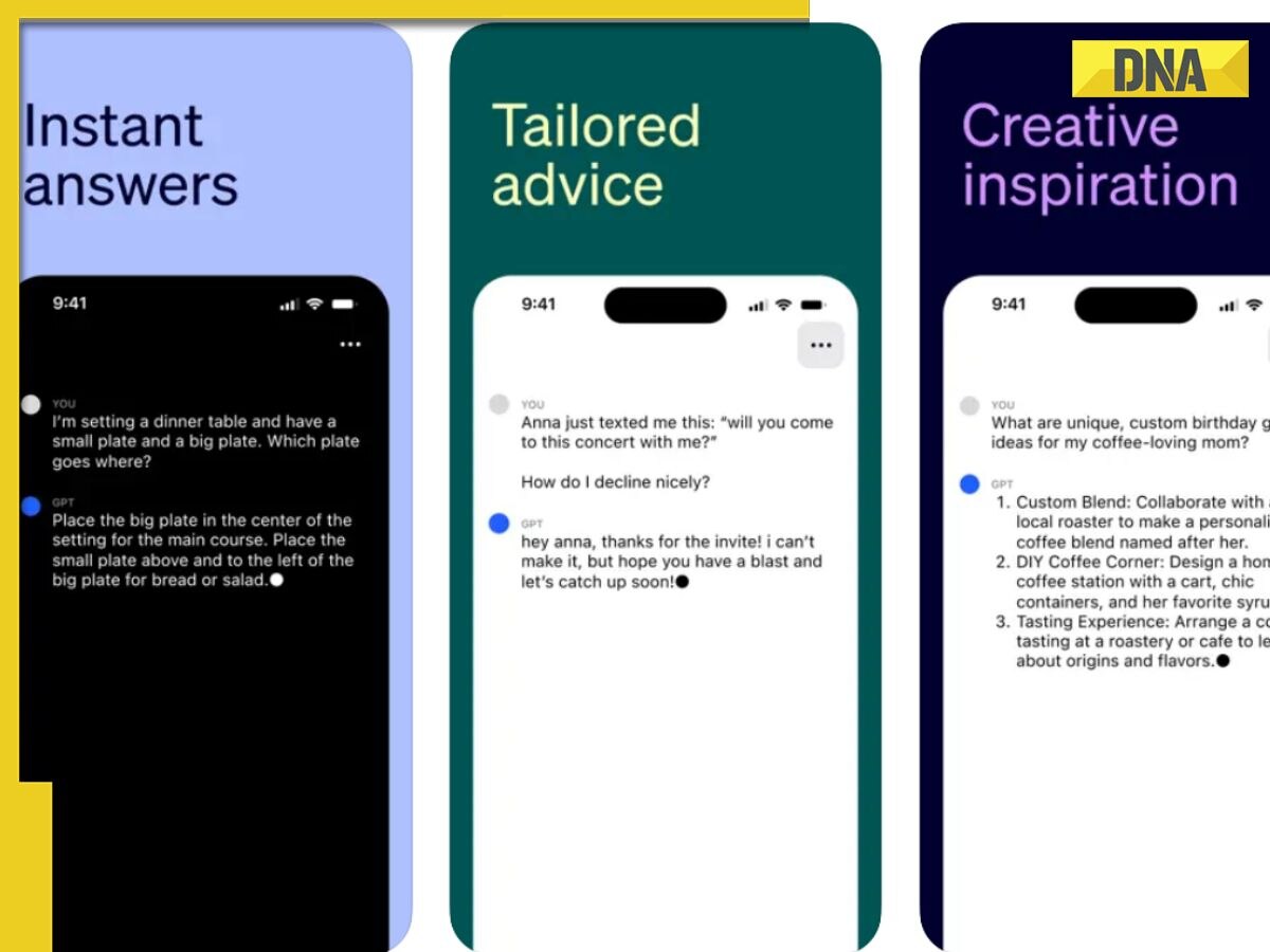 Apple iPhone users get official ChaGPT app for iOS, Android users next ...