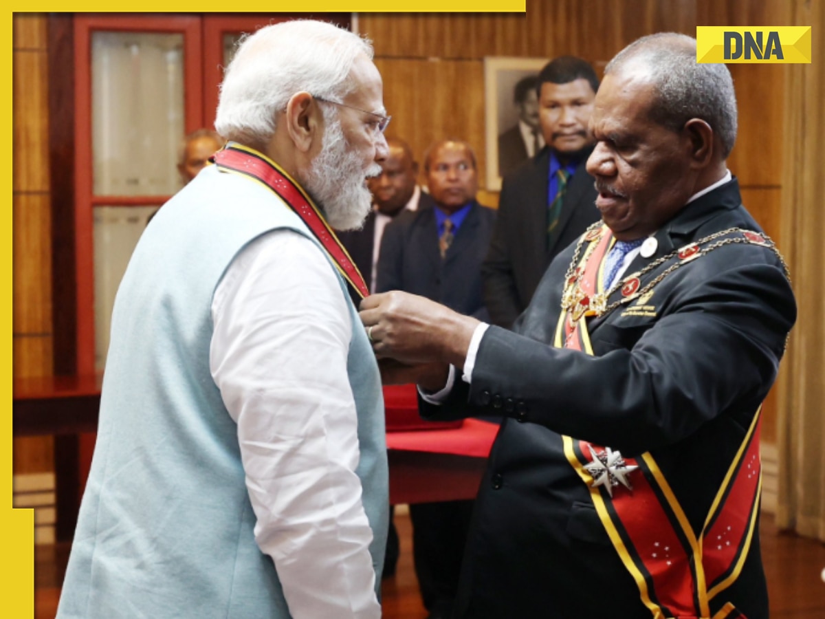 Companion of the order of Logohu: PM Modi conferred with Papua New ...