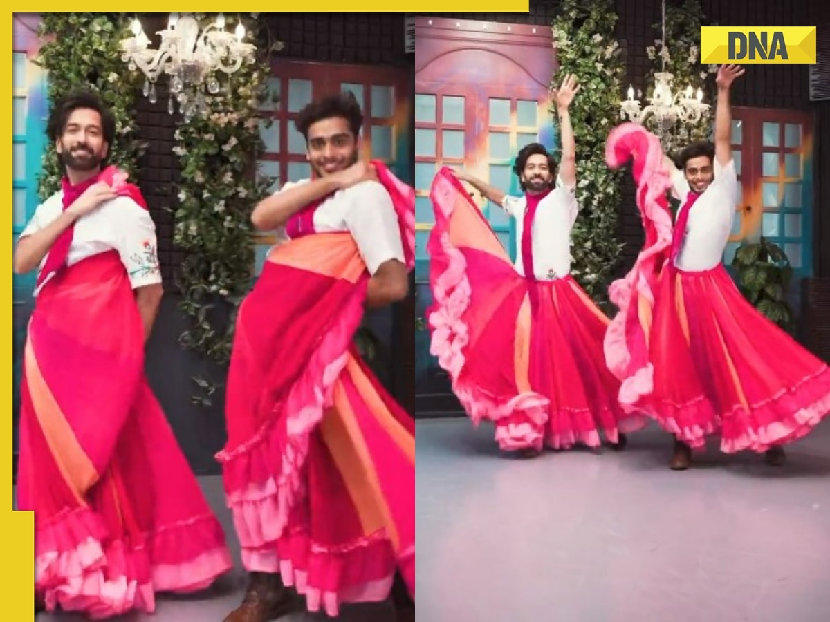 Viral video: Nakuul Mehta dances to Hawaa Hawaa in skirt, netizens say ...