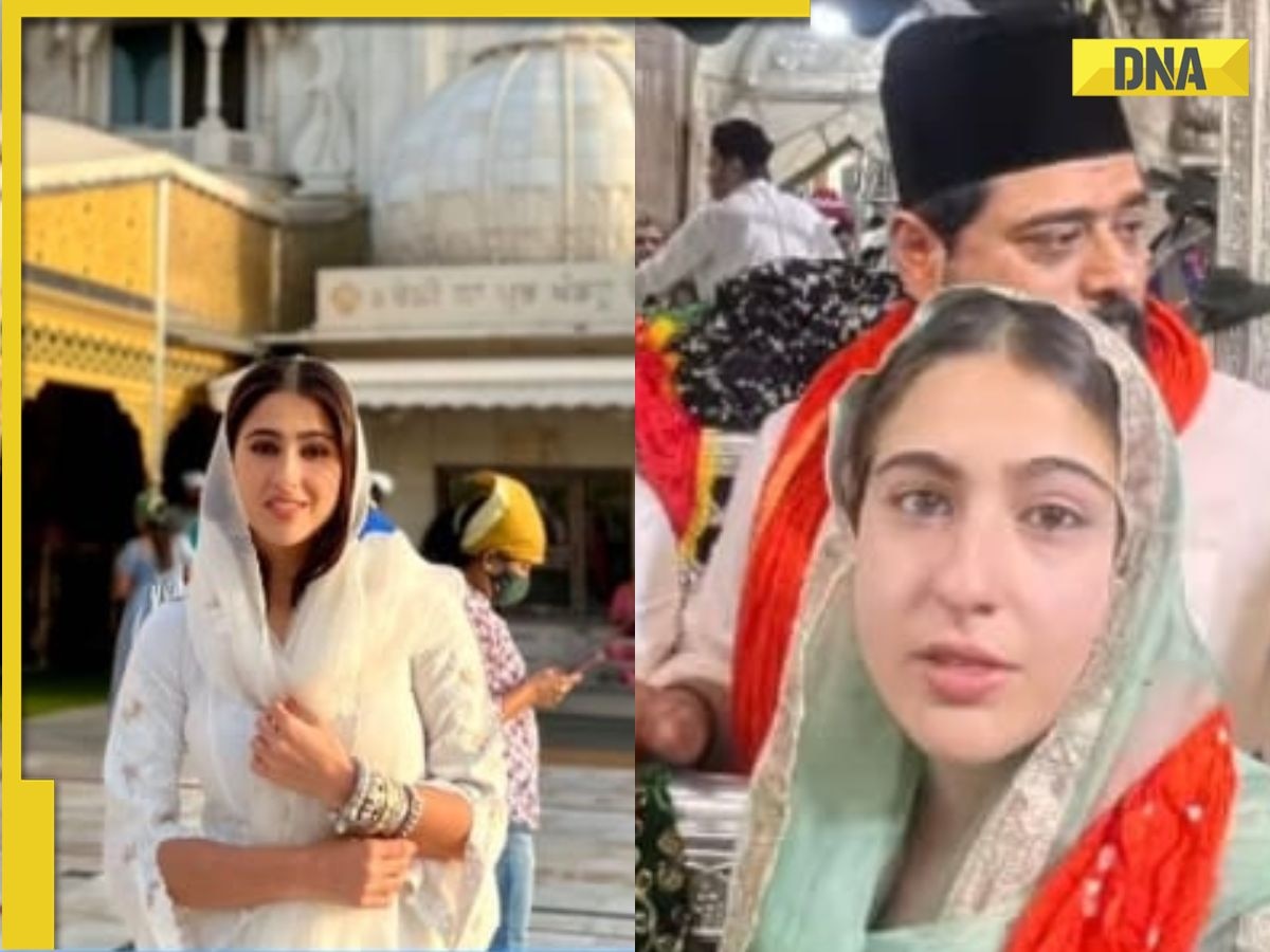 Sara Ali Khan highlights beauty of Bharat, prays at Bangla Sahib, Ajmer ...