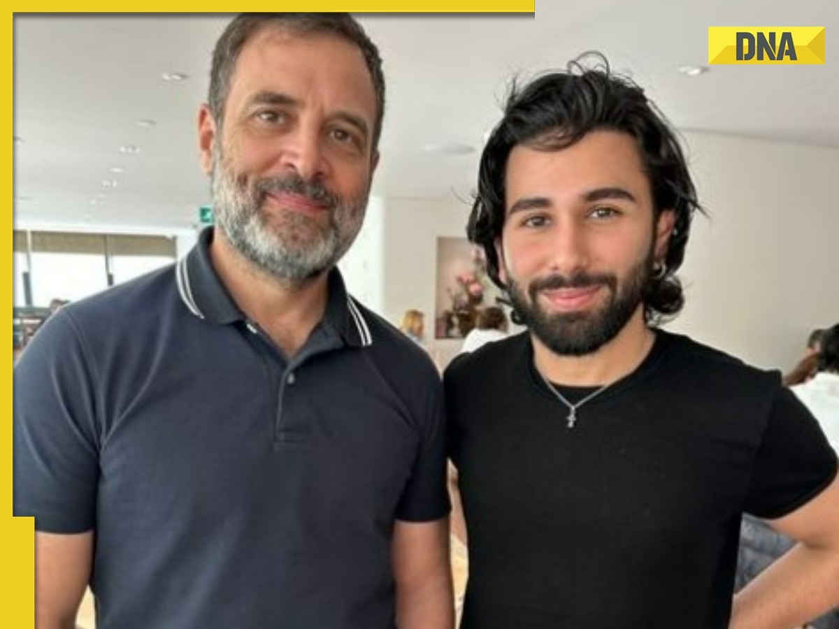 Rahul Gandhi poses with Nysa Devgan's friend Orry aka Orhan Awatramani ...