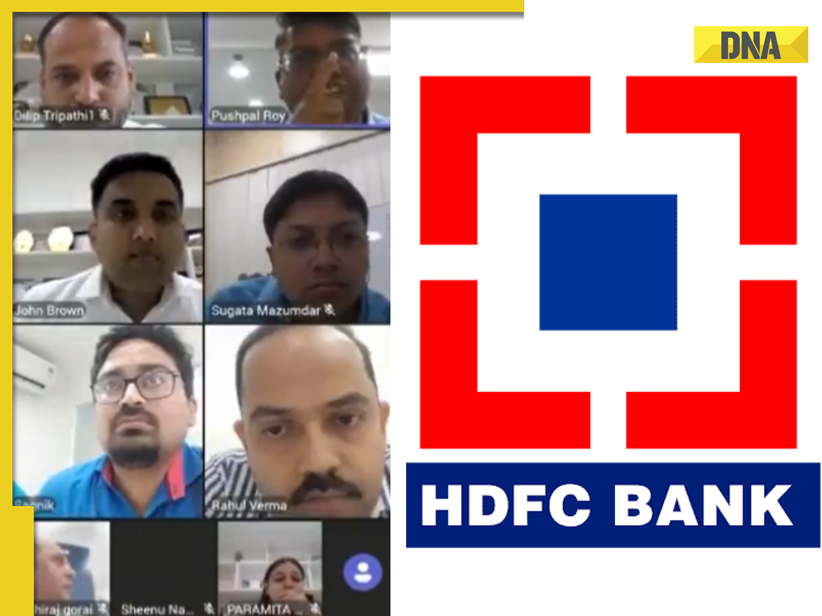 Watch: HDFC Bank senior abuses colleagues during online meeting ...