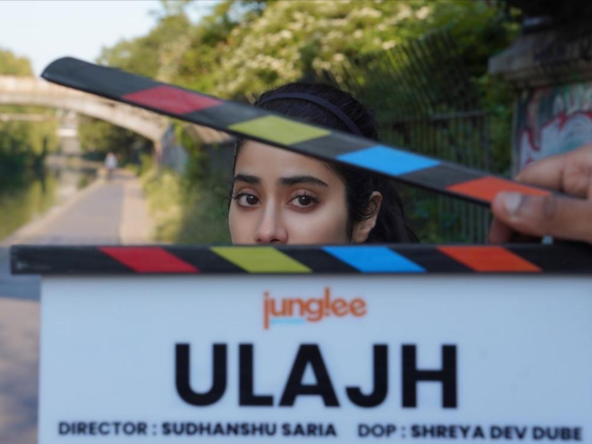 Janhvi Kapoor is in serious mode for Ulajh's shoot in London
