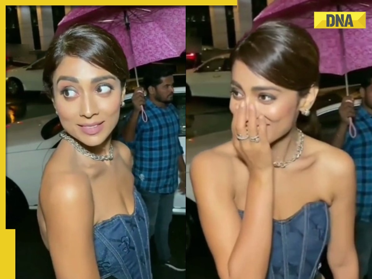 Watch: Fans praise Shriya Saran's 'classy' response to paparazzo's ...