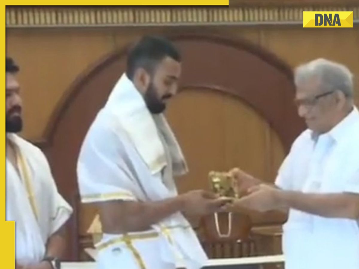 Watch: KL Rahul visits Sri Kshetra Dharmasthala Manjunatha Swamy Temple ...