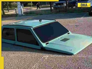 Netizens left astonished by 'world's lowest car' without tyres and ...