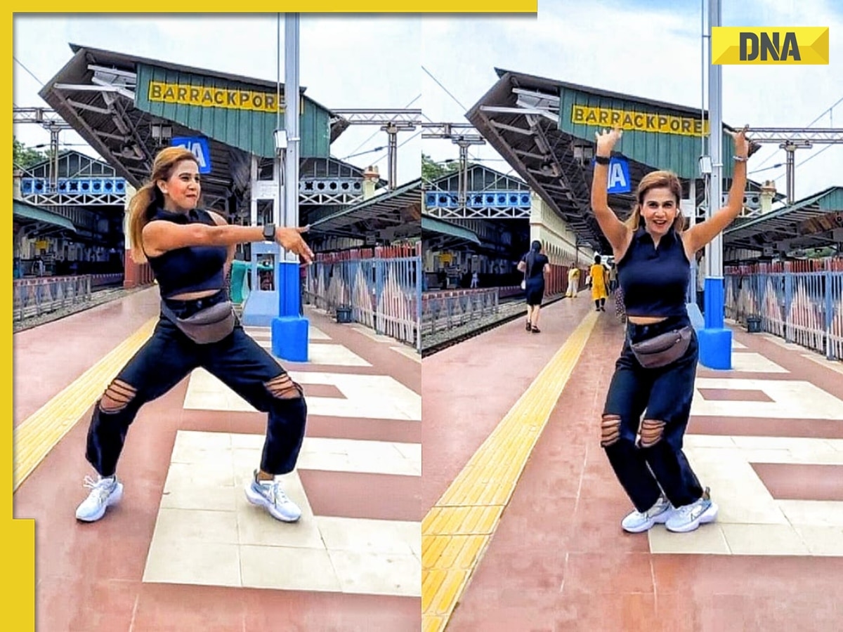 'Band karo please': Girl's electrifying dance at railway station ...