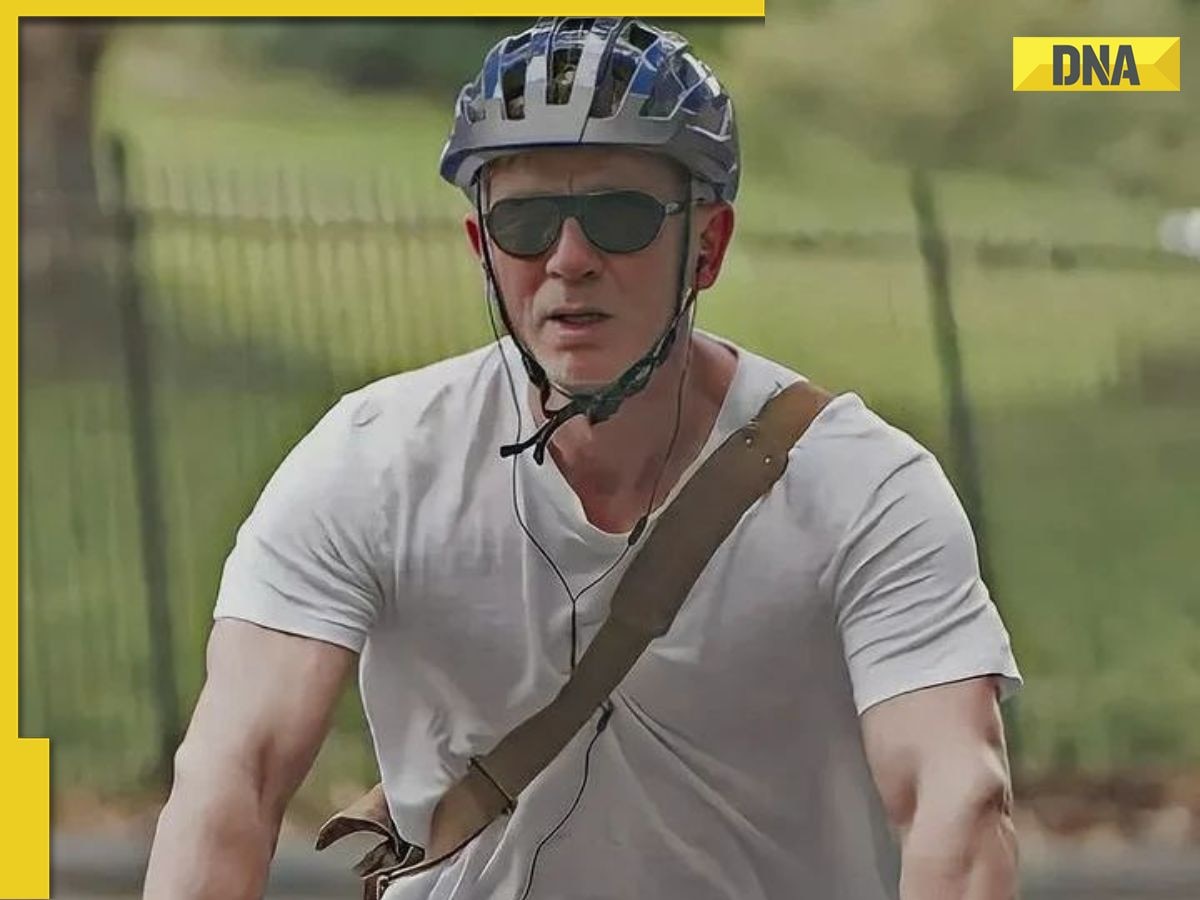 James Bond actor Daniel Craig violates traffic rules, rides bicycle ...