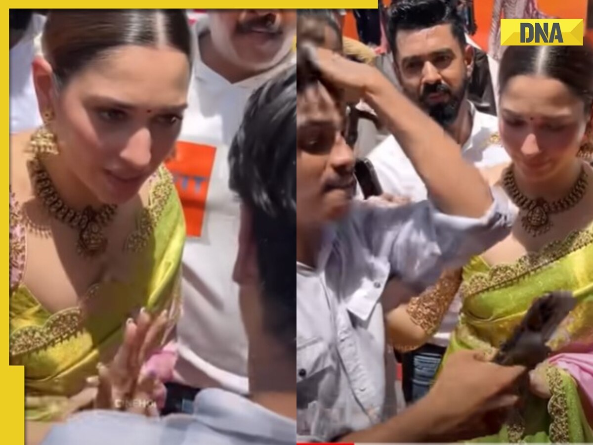 Tamannaah Bhatia's fan breaches security and grabs her hand, video goes ...
