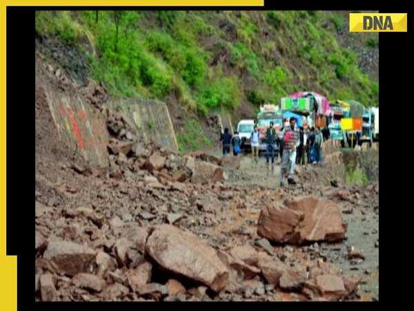 Massive landslides block Chandigarh-Manali highway