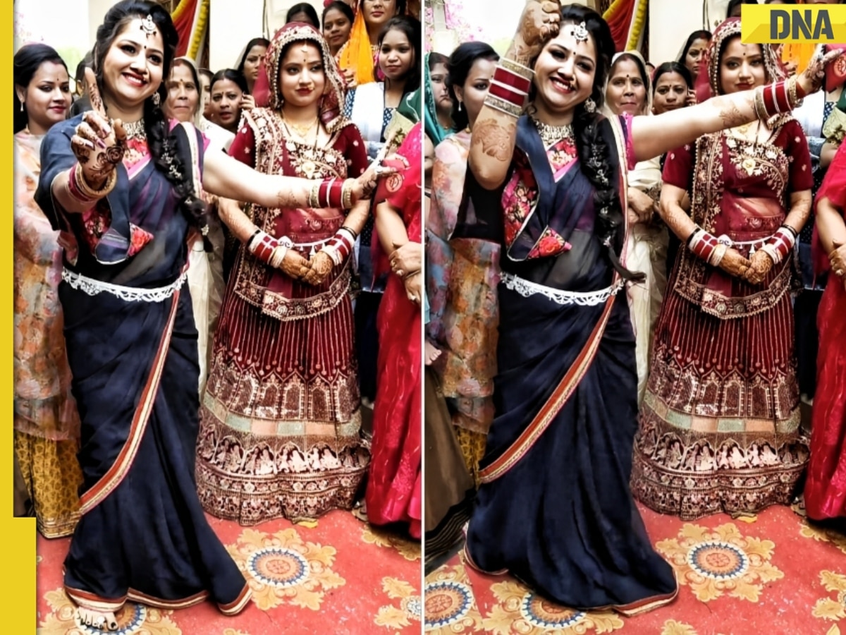 Viral video: Newlywed woman's spellbinding dance to ‘Lo Chali Main ...