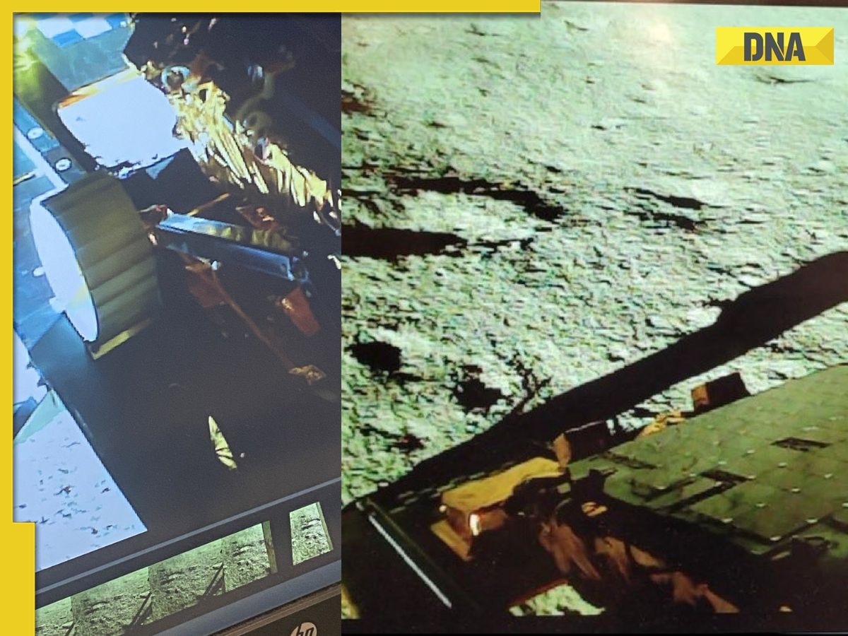 Chandrayaan-3: Pragyan rover rolls out from Vikram lander onto lunar ...
