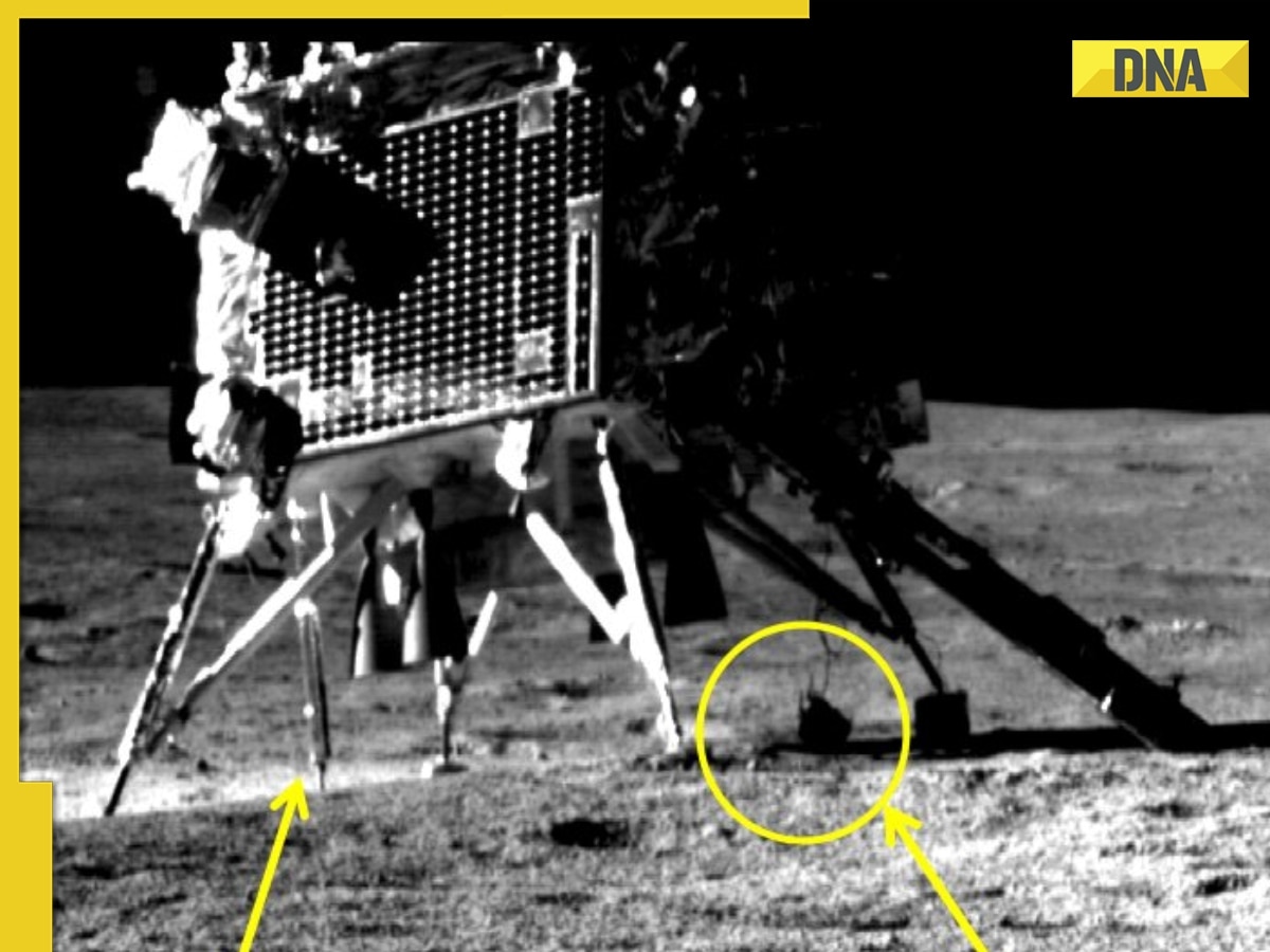 Chandrayaan 3: Pragyan rover clicks first image of Vikram lander on ...