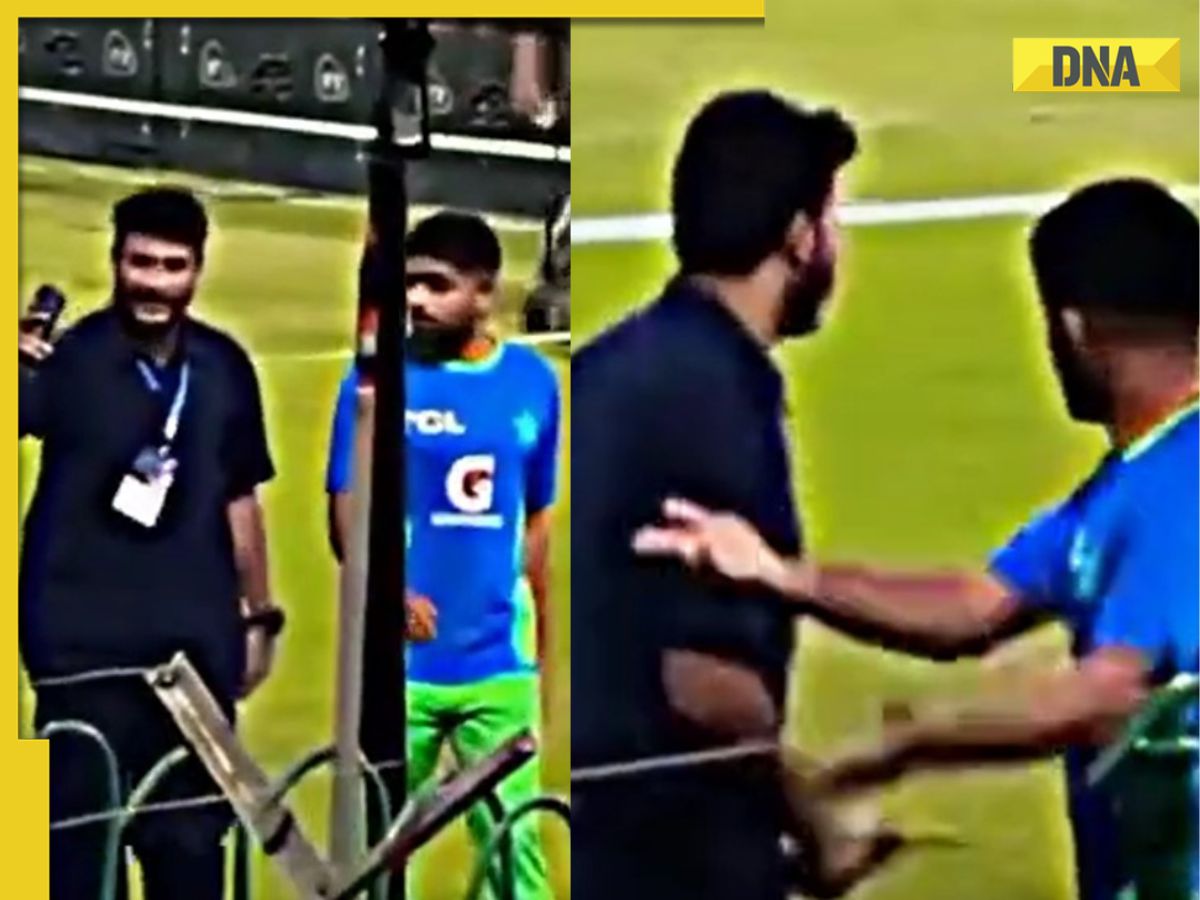 Asia Cup 2023 Pakistan Skipper Babar Azam Loses Cool As Fan Tries To
