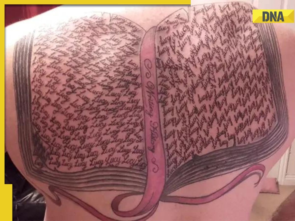 Meet man who regained his world record, tattoos daughter's name 667 times