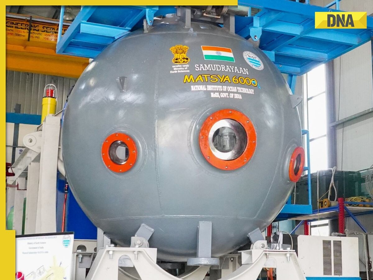 Matsya 6000: Features of Samudrayaan mission vehicle that will go 6 kms ...