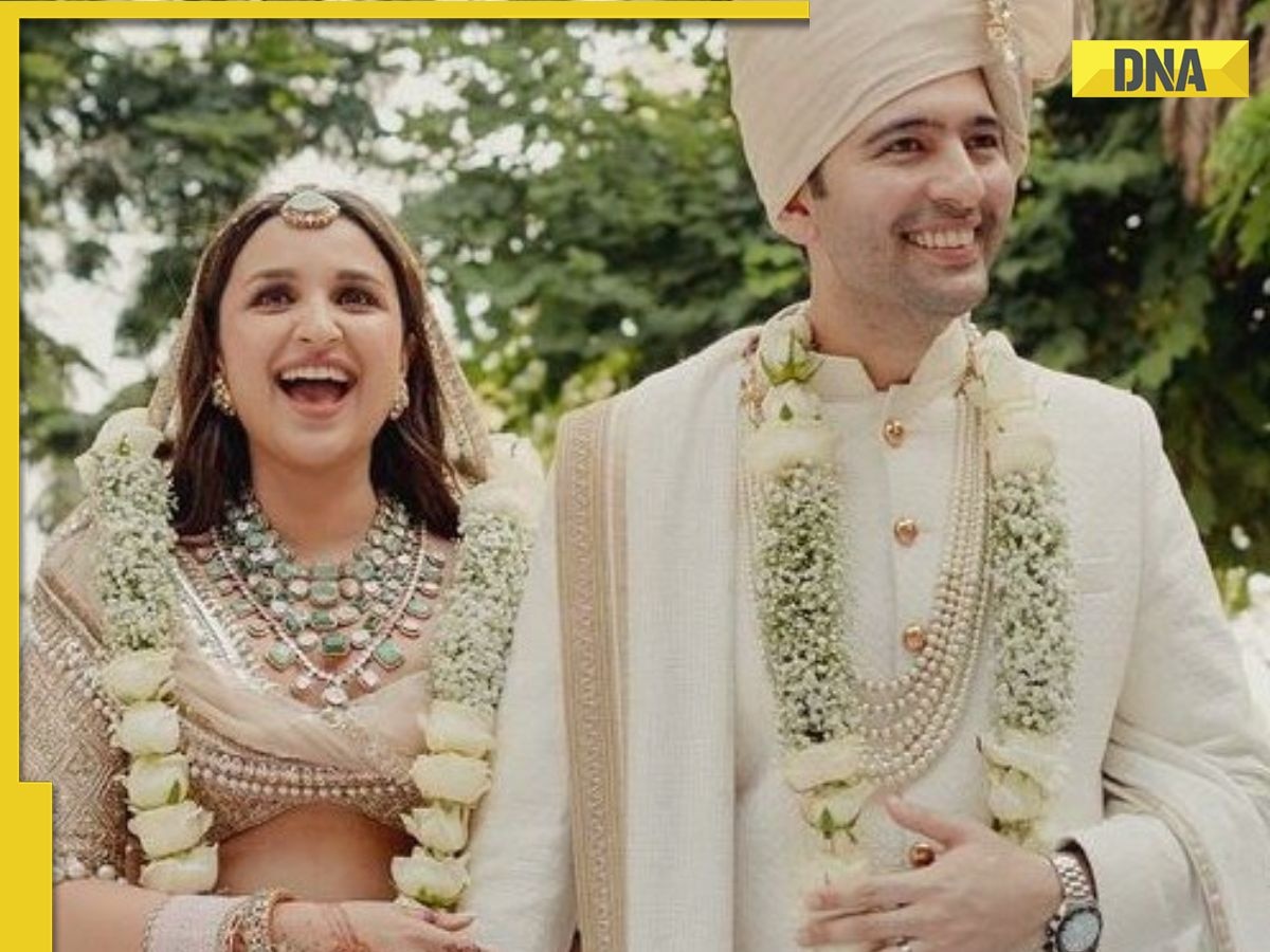 Newlyweds Parineeti Chopra, Raghav Chadha pen thank you note to well-wishers for blessing them ...