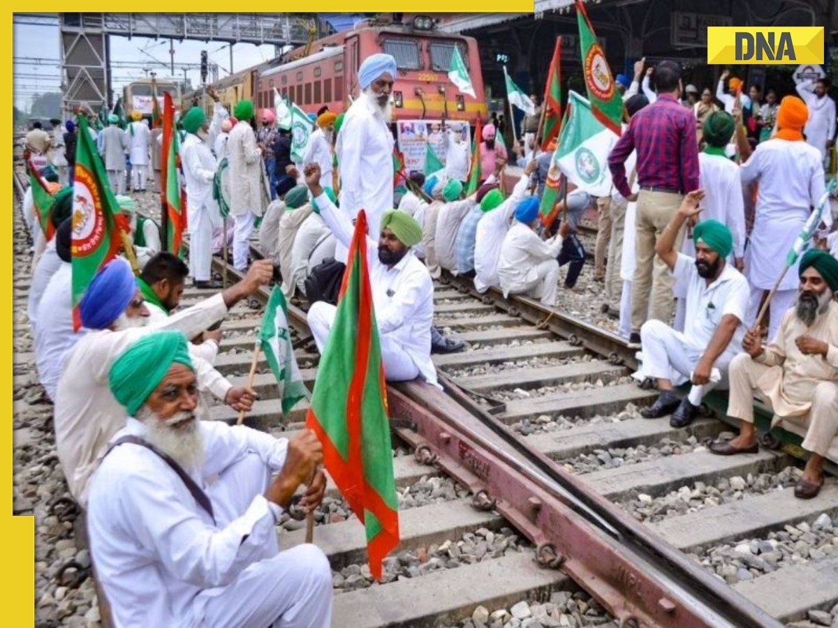 Punjab: Farmers’ ‘rail roko’ protest enters day 3, train movement ...