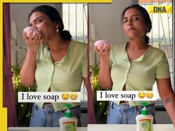 Viral video: Woman's 'soap-eating' act takes internet by storm, but it ...