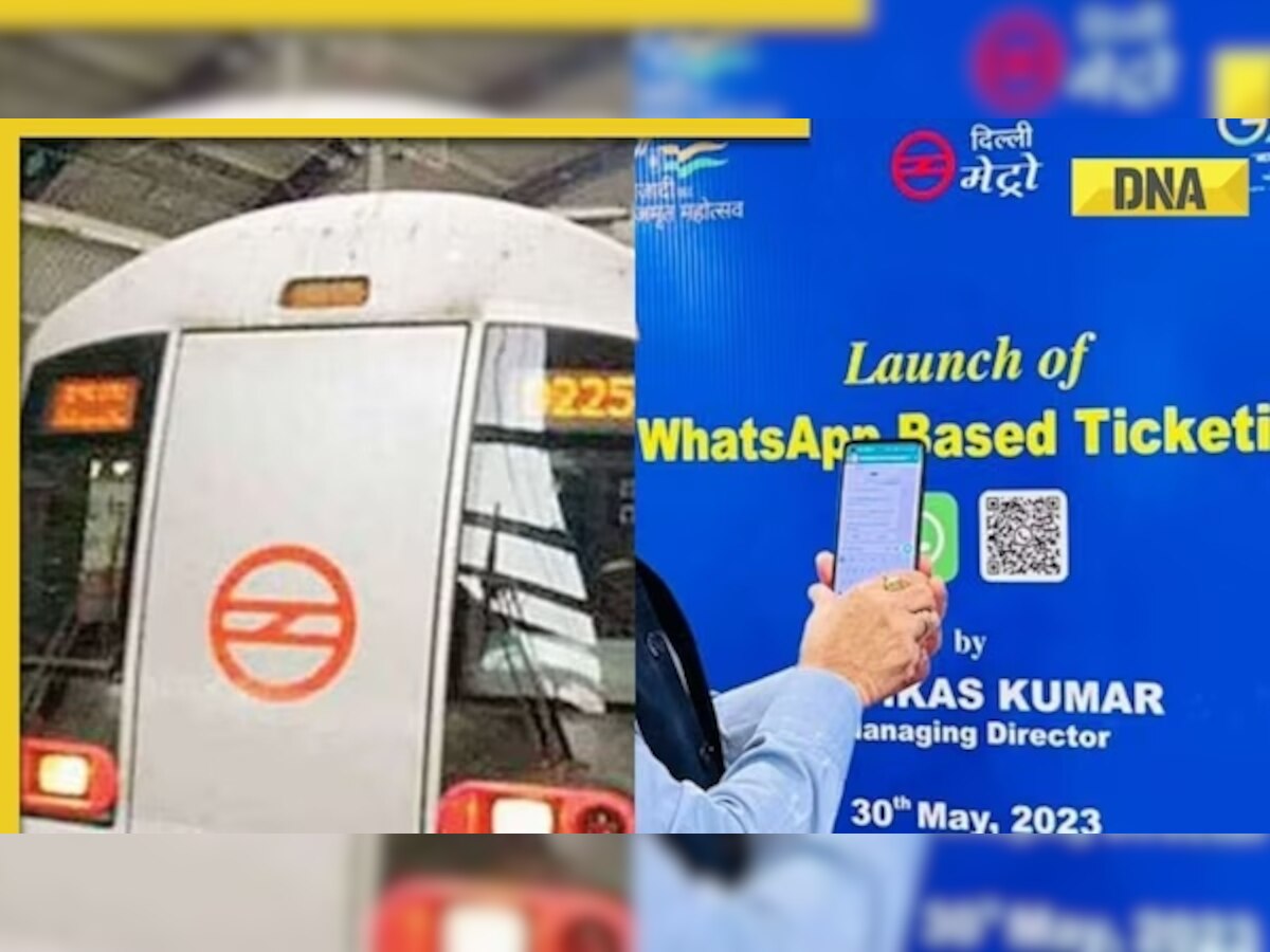 Now buy Delhi Metro tickets on WhatsApp across all lines; know stepwise ...