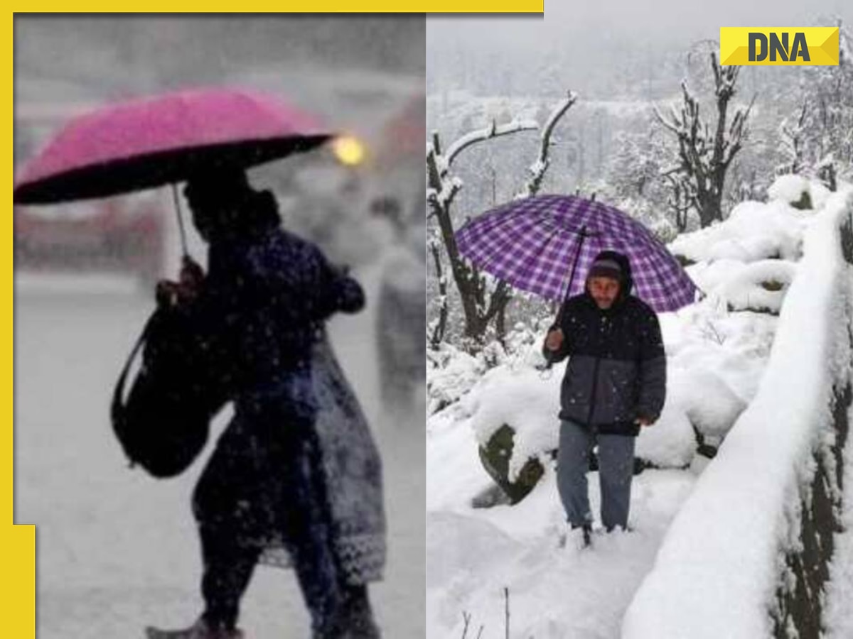 Weather update: IMD predicts heavy snow, rainfall for next 3 days in ...