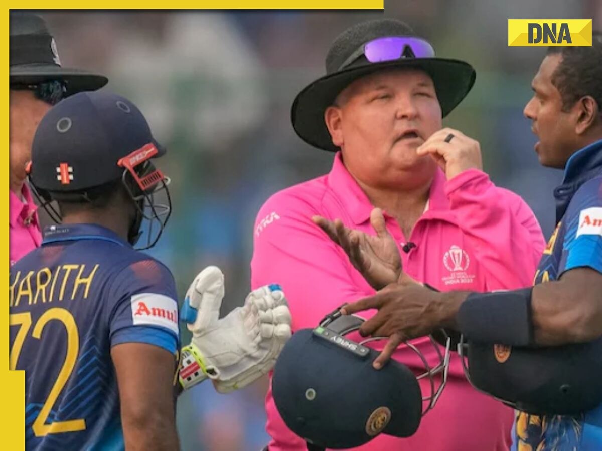 'Fourth umpire is wrong': Angelo Mathews shares video evidence, claims ...