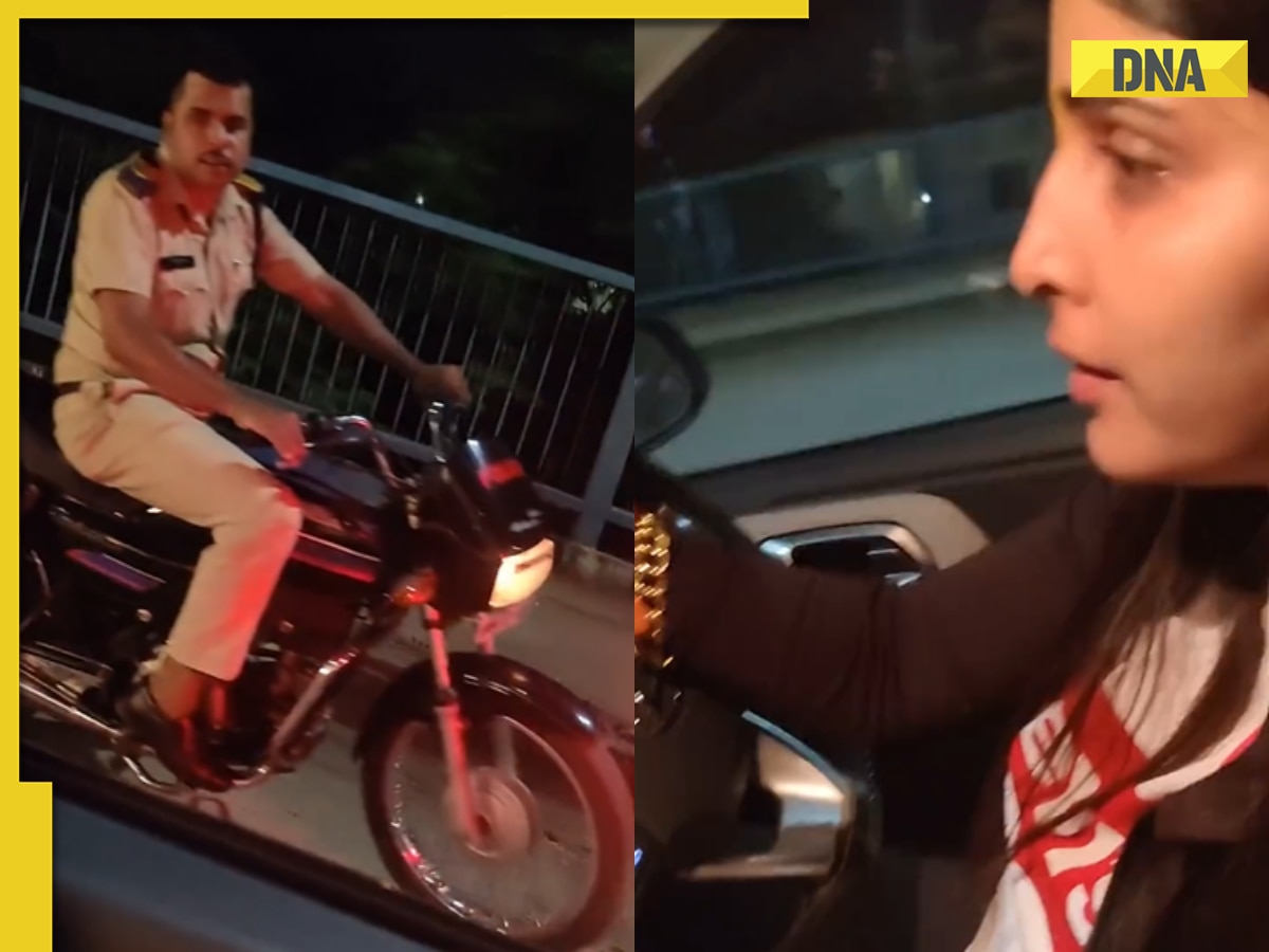 Two women confront police officer riding without helmet, viral video ...