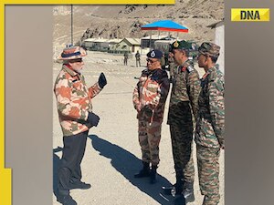 PM Modi reaches Himachal's Lepcha to celebrate Diwali with security forces