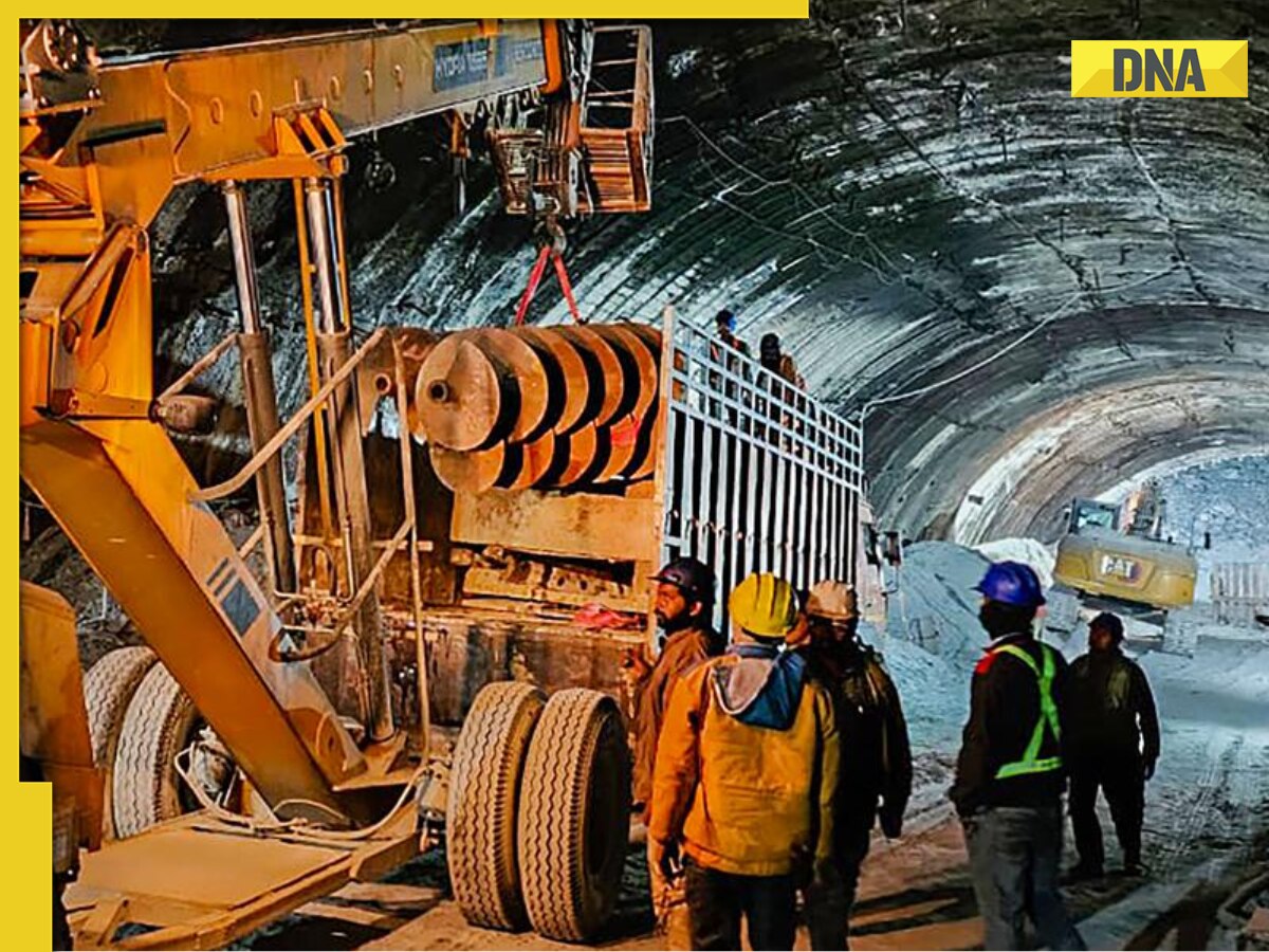 Uttarkashi tunnel collapse: Rescue operation on hold, another machine ...