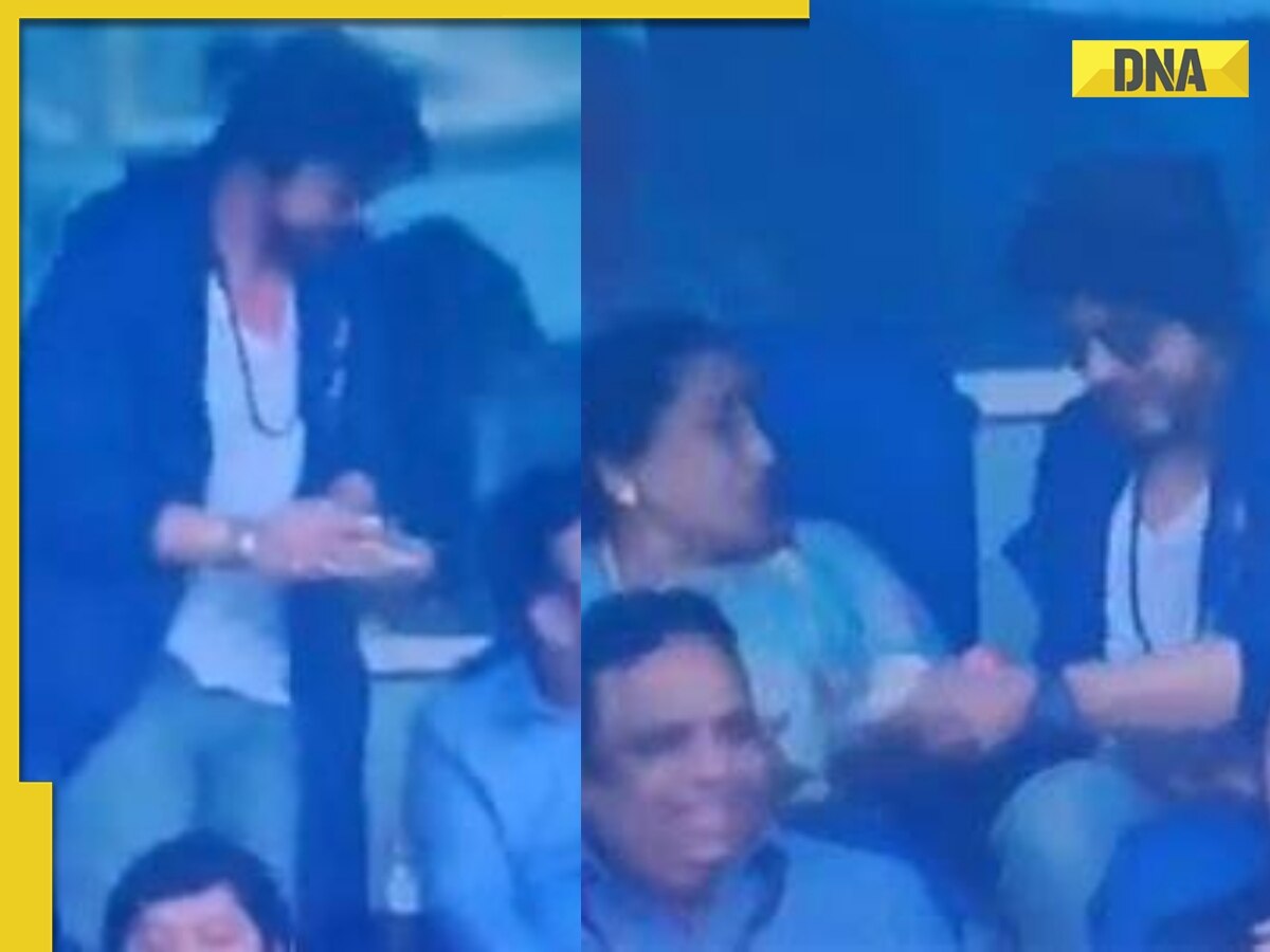 'Pure soul': This sweet gesture of Shah Rukh Khan towards Asha Bhosle during Ind vs Aus World ...