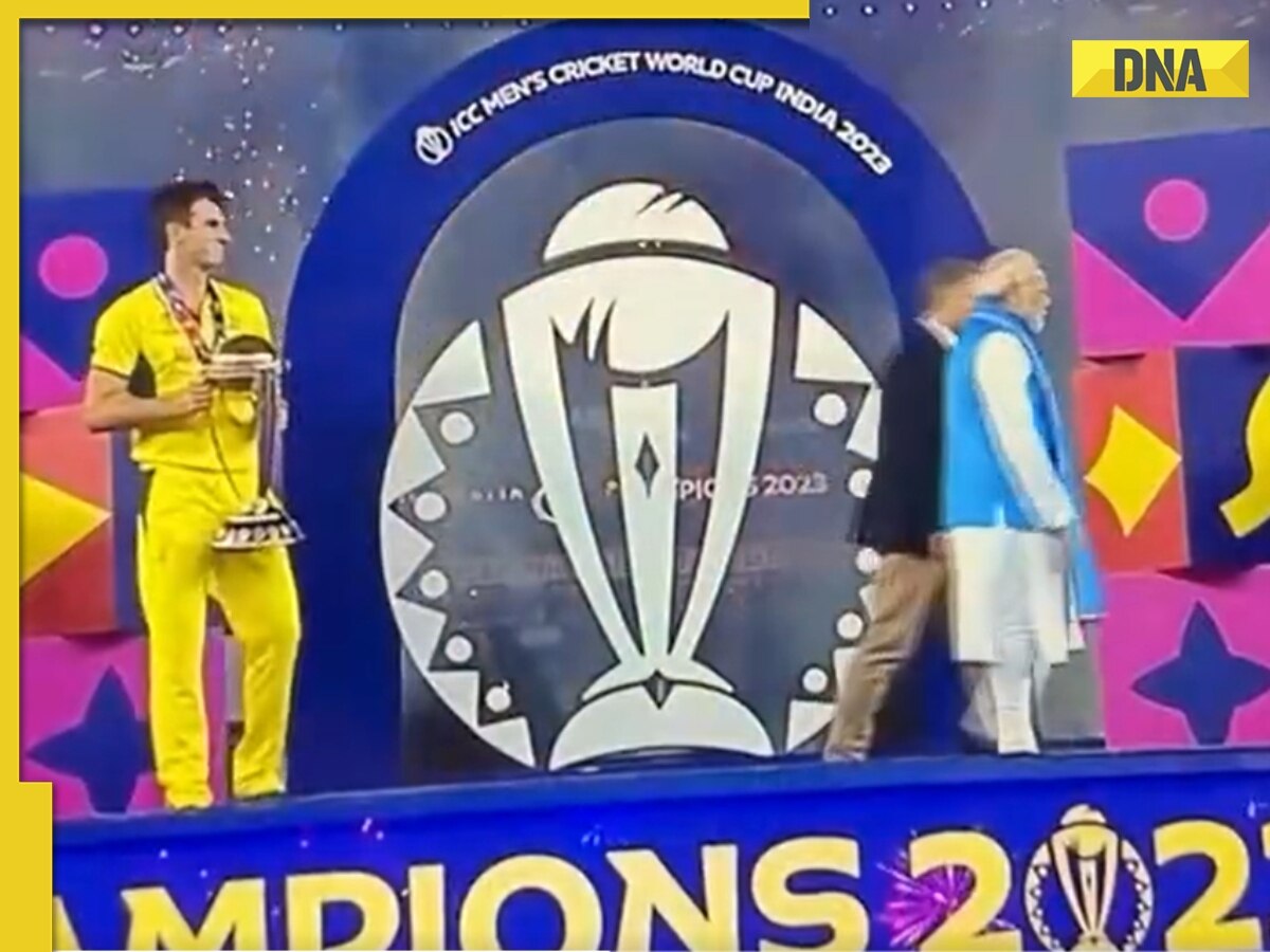 DNA Verified: Did PM Modi leave Pat Cummins alone with ICC trophy after ...