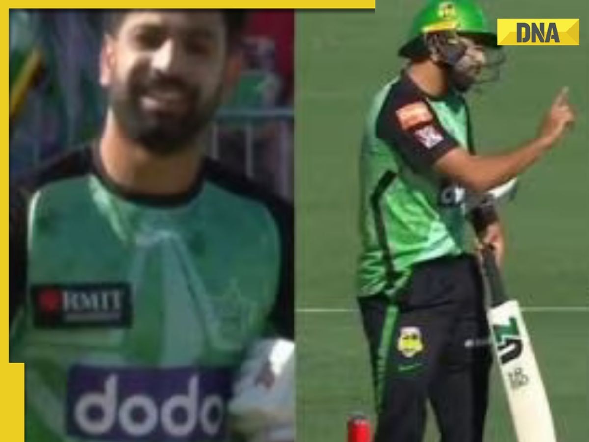 Watch: Unprepared Haris Rauf comes out to bat without pads during ...