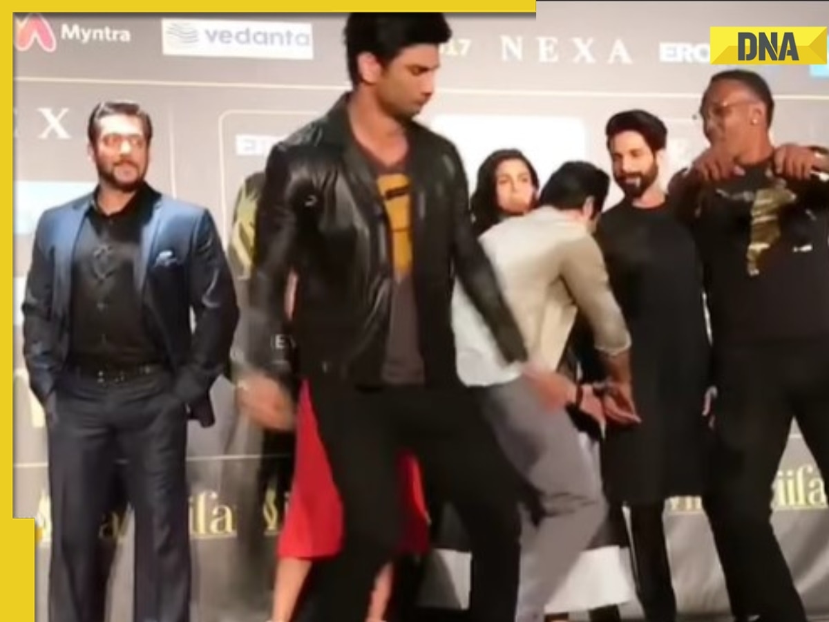 Watch: Netizens react after seeing Sushant Singh Rajput being ignored by Varun, Shahid, Katrina ...