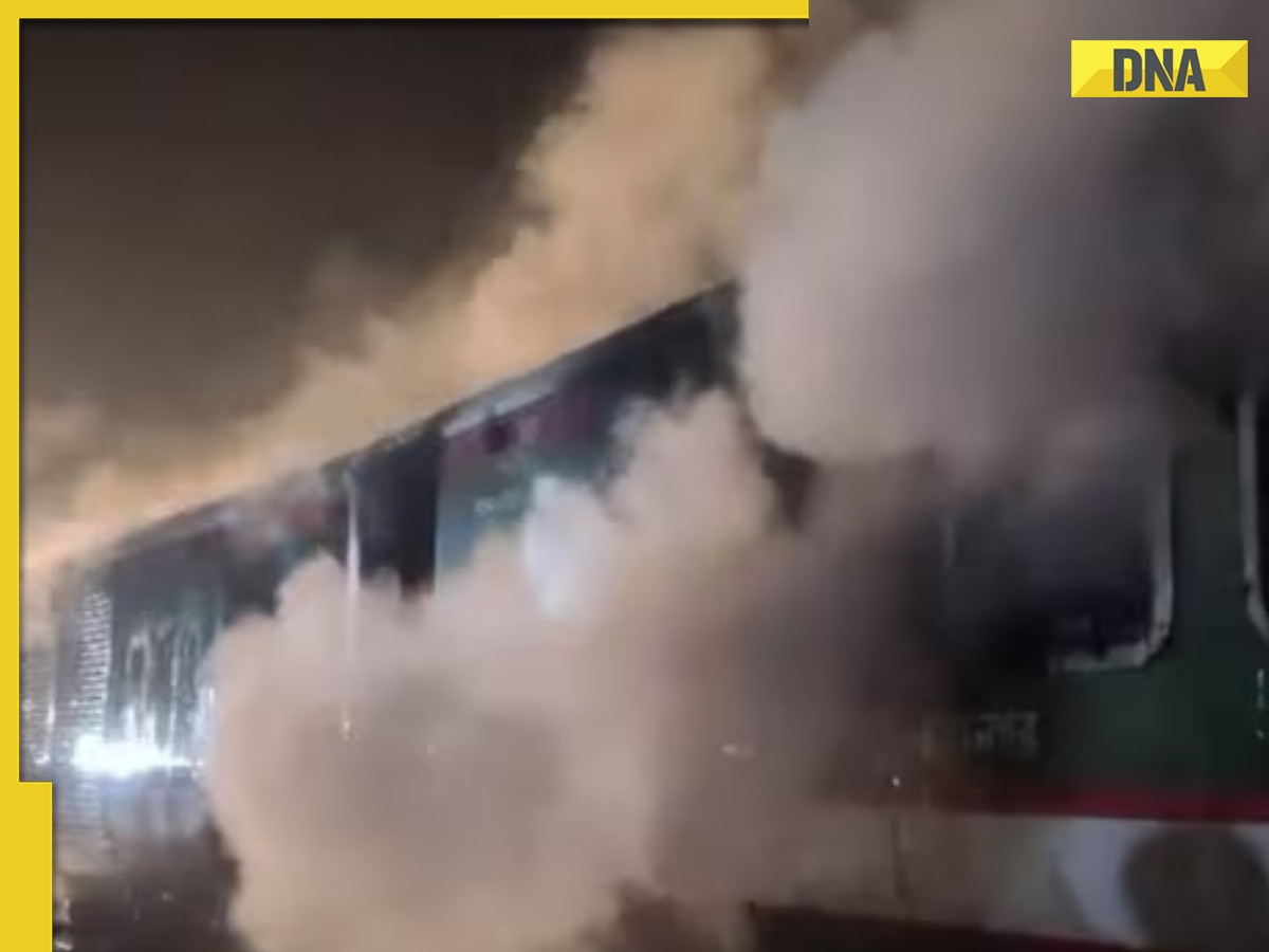 Bangladesh: 4 dead as Benapole Express train catches fire; police terms ...