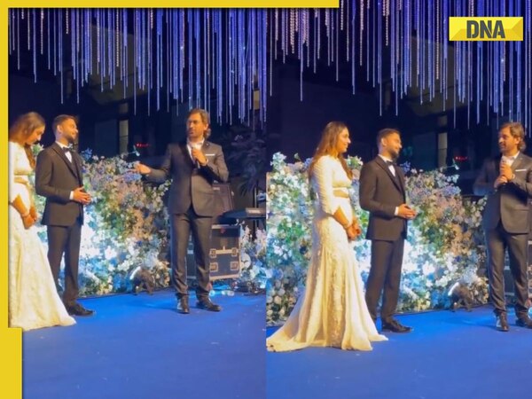 Watch: MS Dhoni leaves everyone in splits with hilarious speech at ...