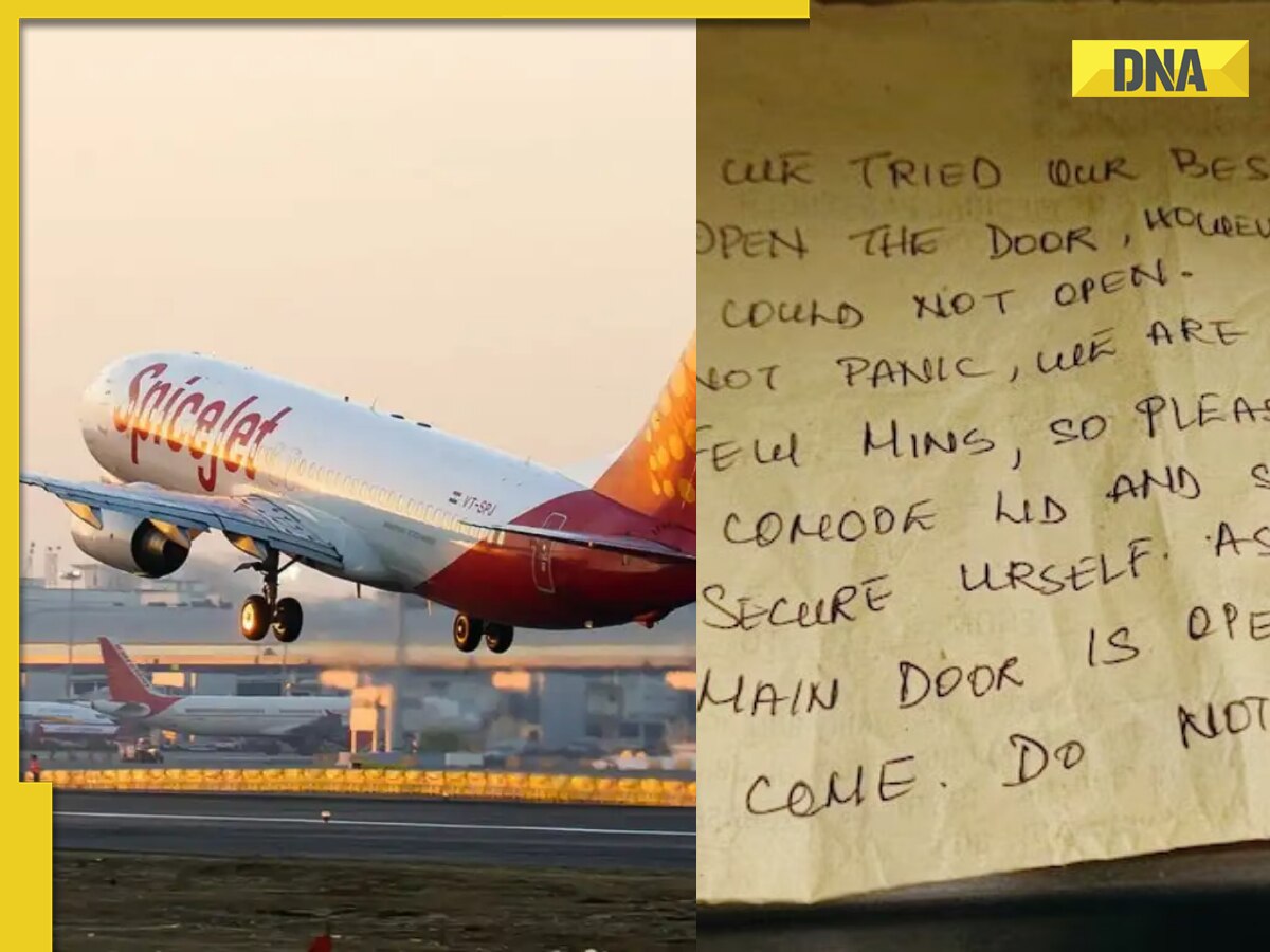 SpiceJet passenger gets stuck inside toilet on Mumbai-Bengaluru flight ...
