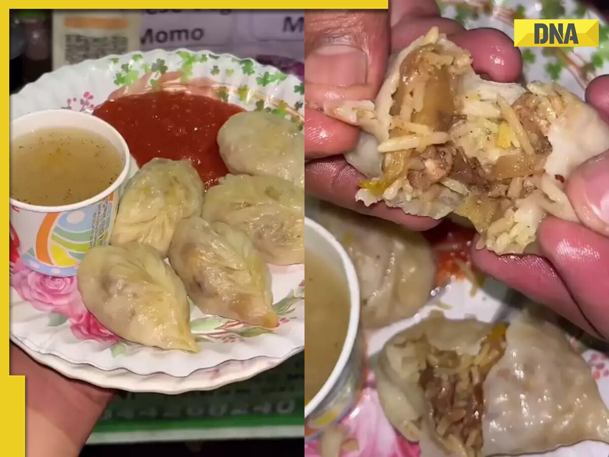 Viral video: Biryani momos? Street vendor’s bizarre street food combo ...