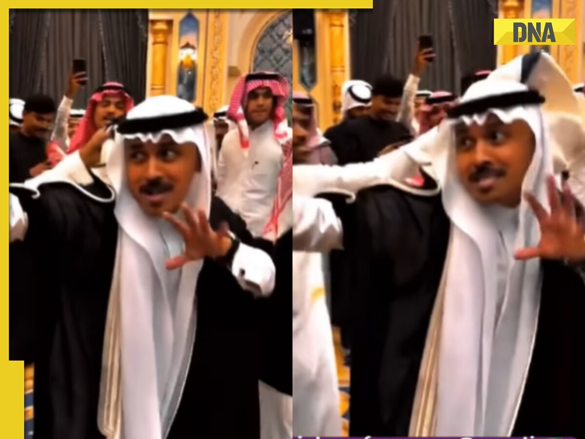 Saudi Arabian wedding video goes viral as men dance to SRK's 'Chammak ...