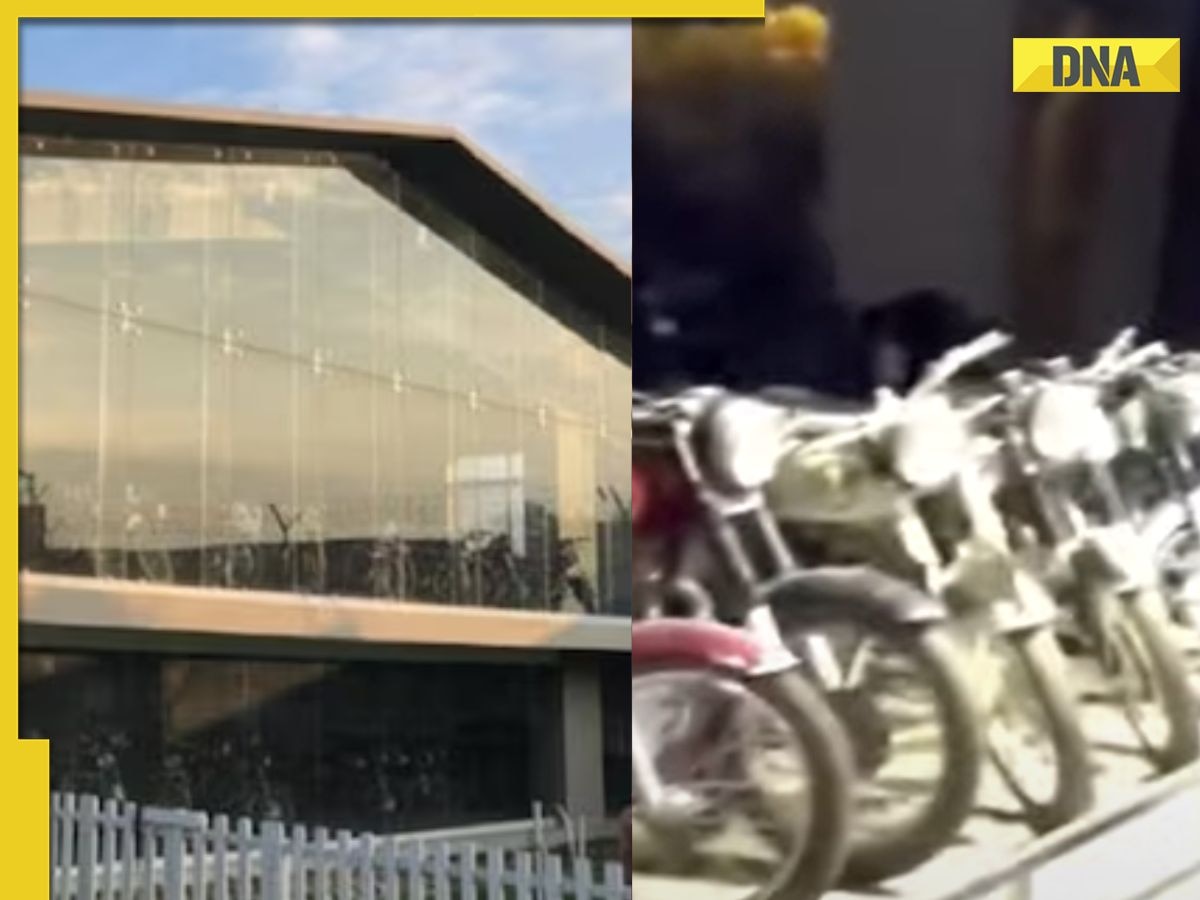 Viral video: MS Dhoni's luxurious glass bike garage in Ranchi - watch