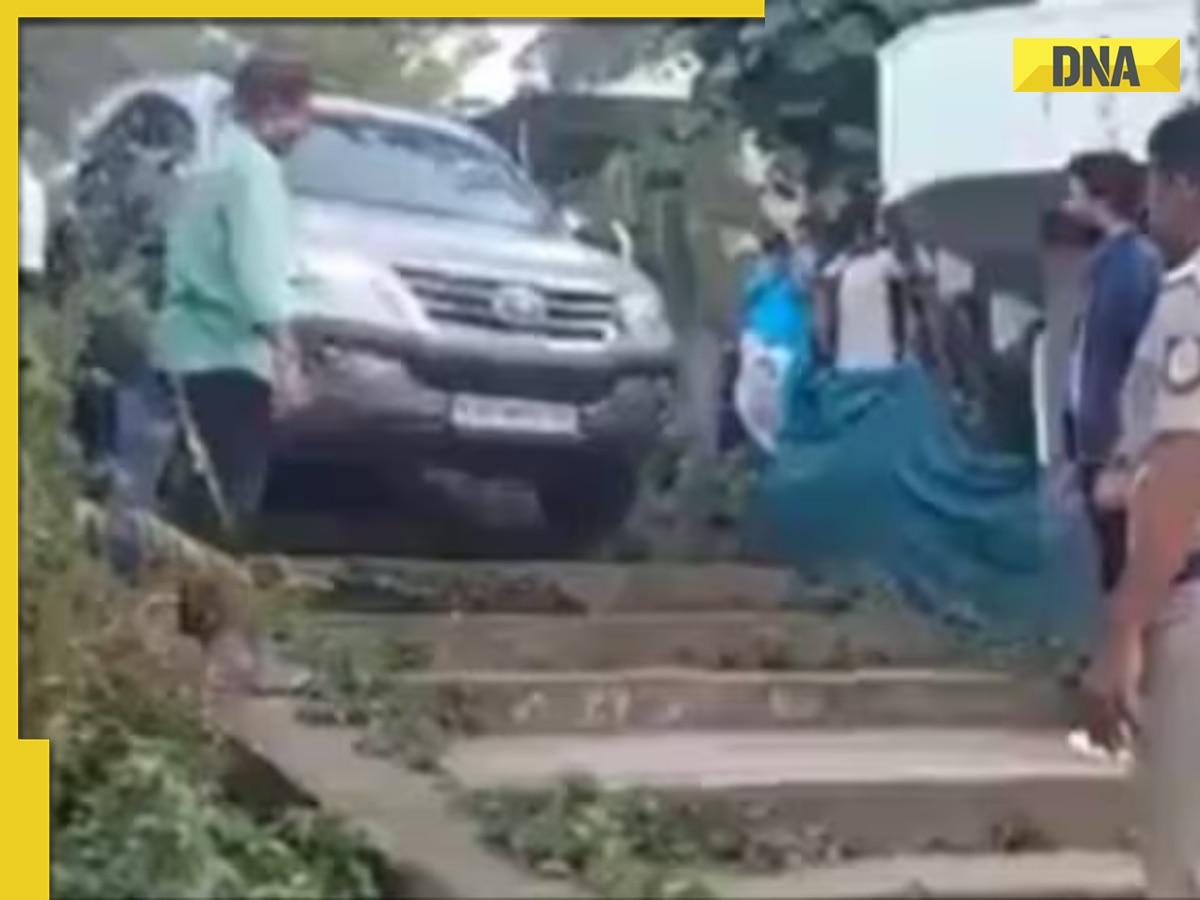 Viral video: Man follows Google Maps, ends up stuck on stairs; internet ...