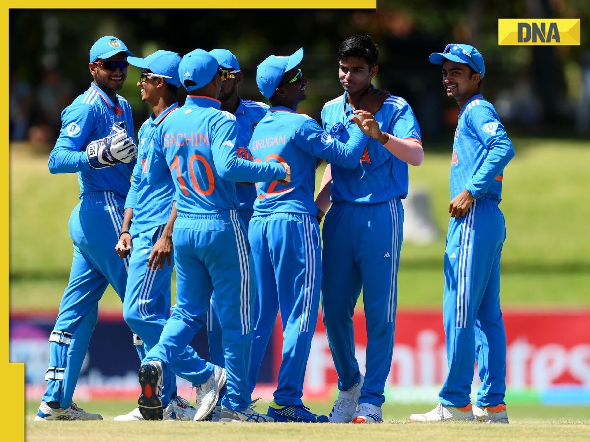 U19 World Cup 2024: Musheer Khan, Saumy Pandey shine as India beat New Zealand by 214 runs