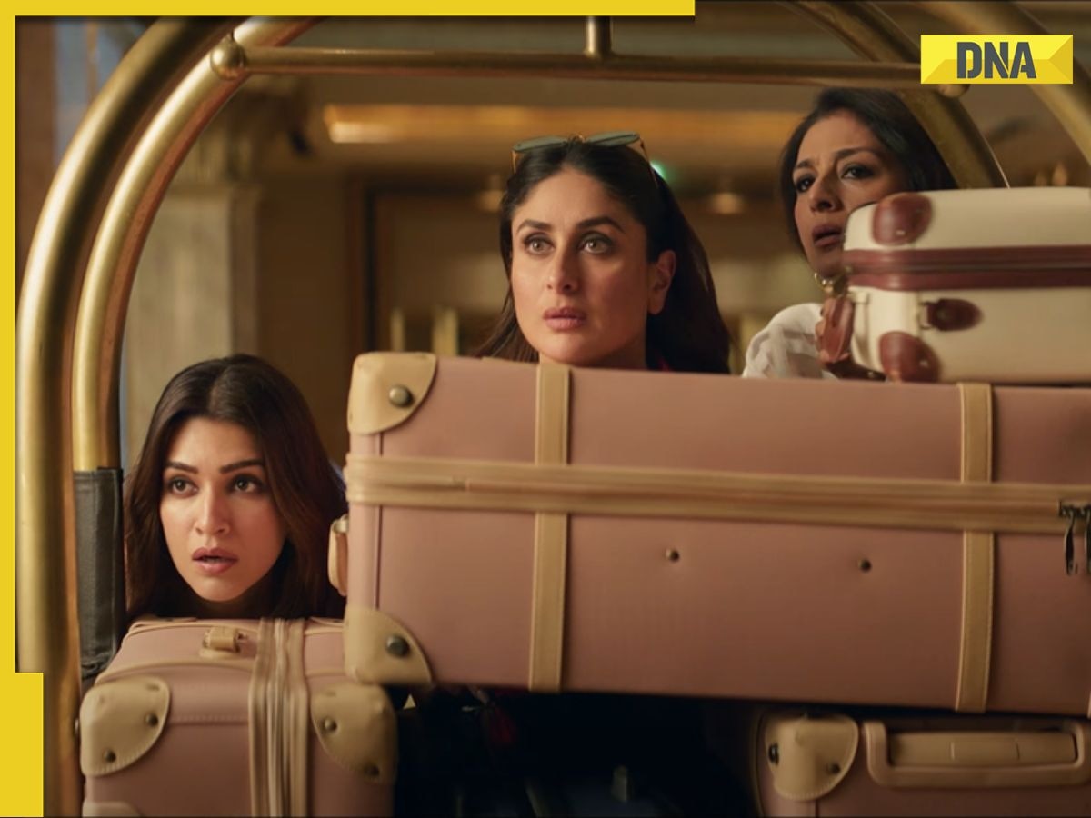 Crew teaser: Badass Tabu, Kareena Kapoor, Kriti Sanon embark on journey ...