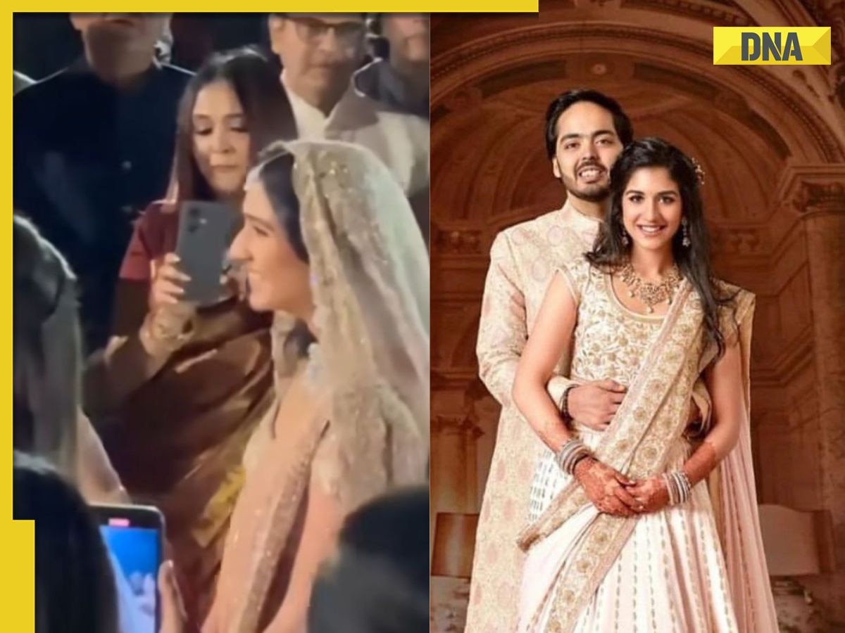 Radhika Merchant dazzles in beige lehenga for 'Hastakshar' ceremony ...