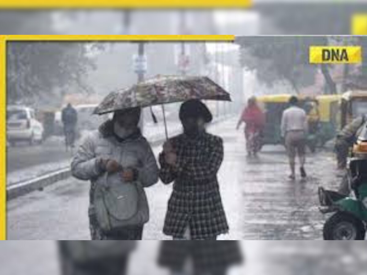 Delhi-NCR weather update: Sudden rain, strong winds bring relief from scorching heat