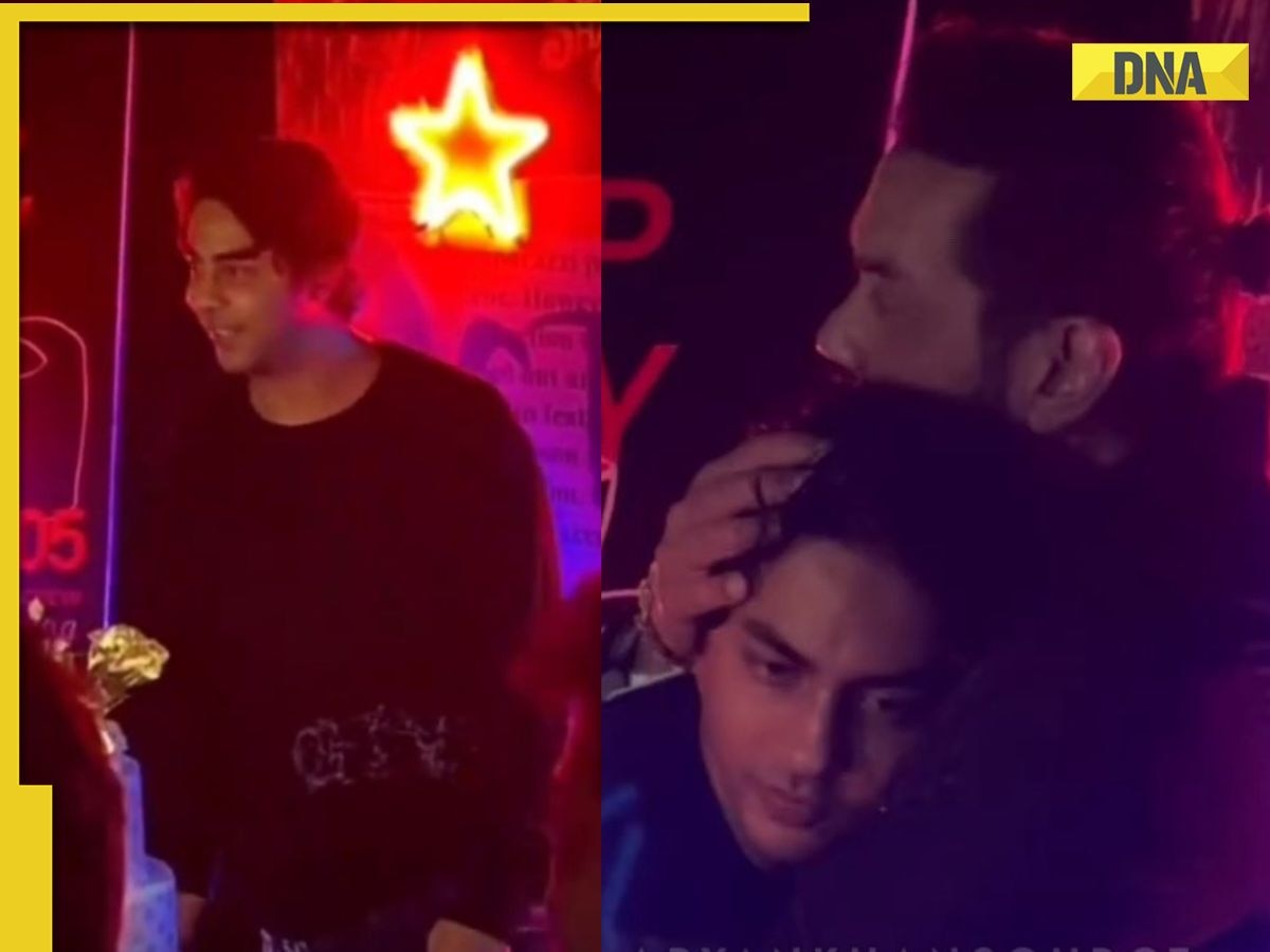 Aryan Khan is joined by Bobby Deol, cuts the cake at wrap party of ...