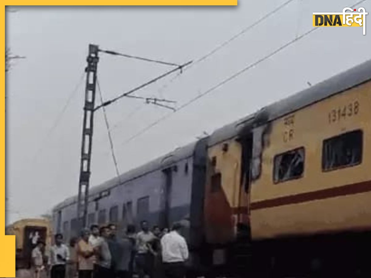 Jaipur Train Fire: AC ब्लास्ट होने से Sabarmati Daulatpur Chowk Express ...