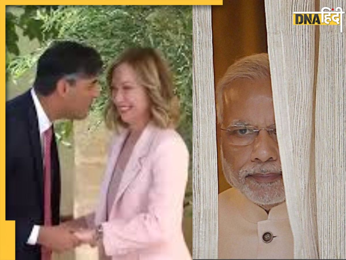 ऋषि सुनक ने Giorgia Meloni को लगाया गले तो मीम्स में क्यों छाए PM मोदी ...