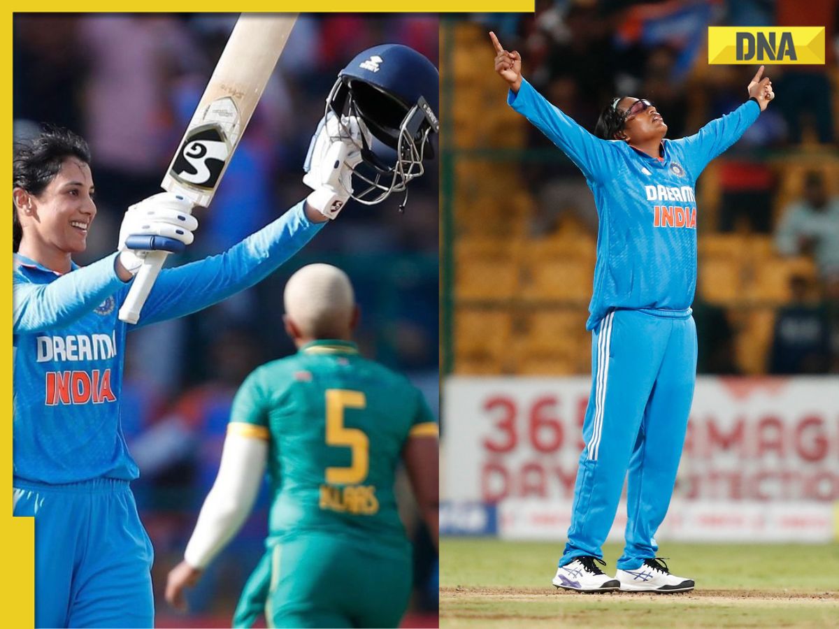Ind Vs Sa 1st Odi Smriti Mandhana Asha Sobhana Shine As India Beat